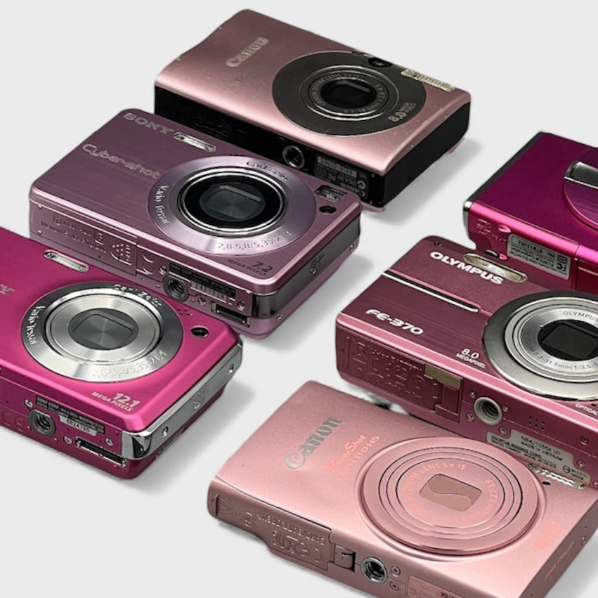 Pink Digital Cameras – Capture Every Moment in Style – Retro Digitals